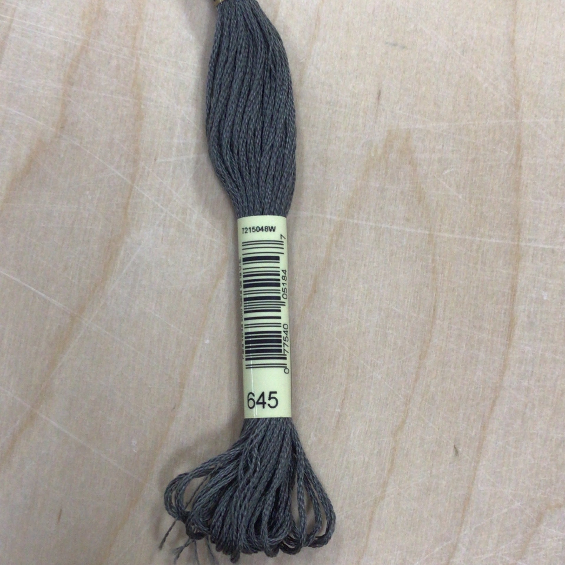 DMC Floss - 645 # | The Wooden Spool Fabrics Shop