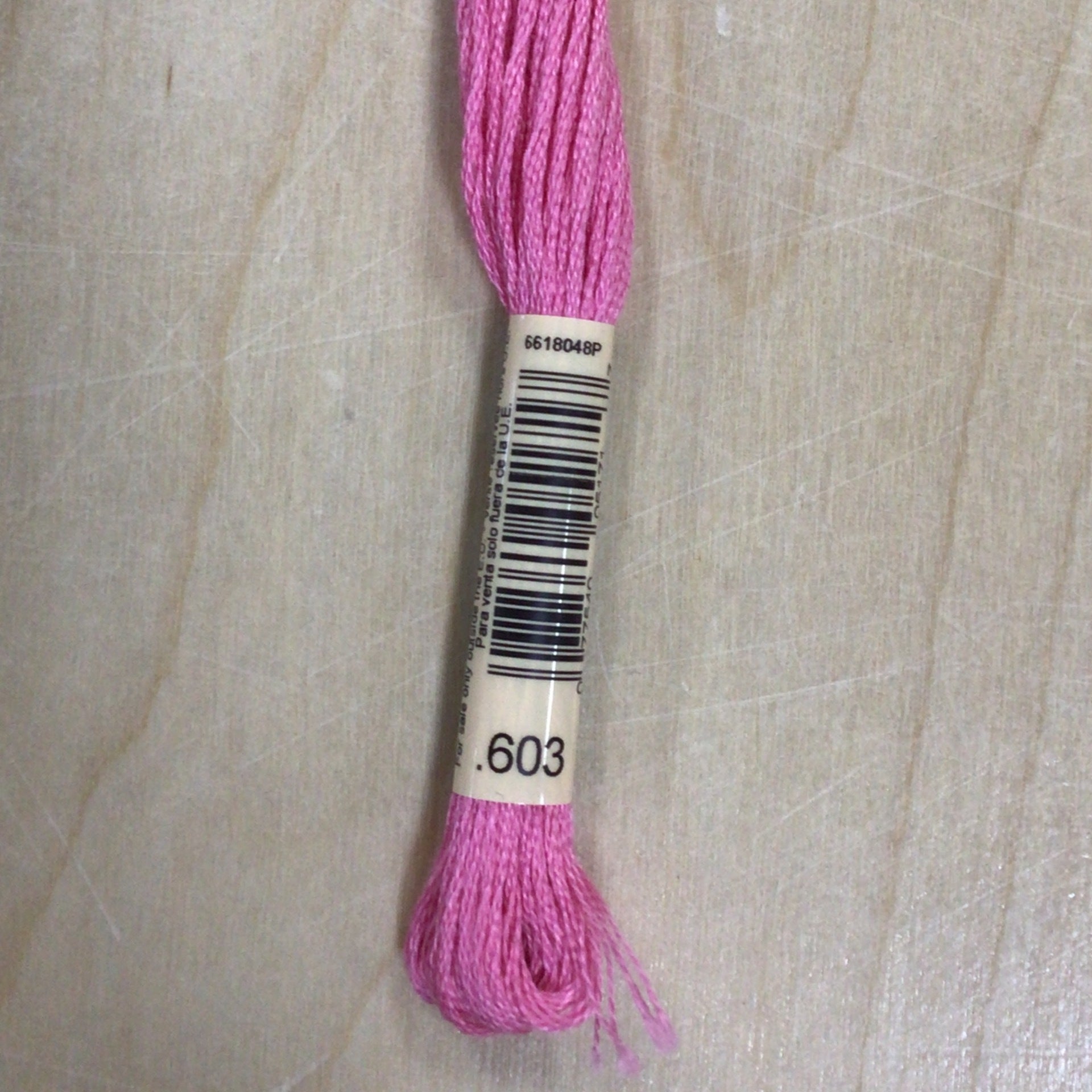 DMC Floss - 603 ** | The Wooden Spool Fabrics Shop